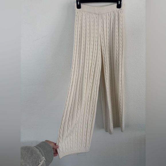 Ascot And Hart | Pants & Jumpsuits | Nwot Ascot Hart Knit Wide Leg ...